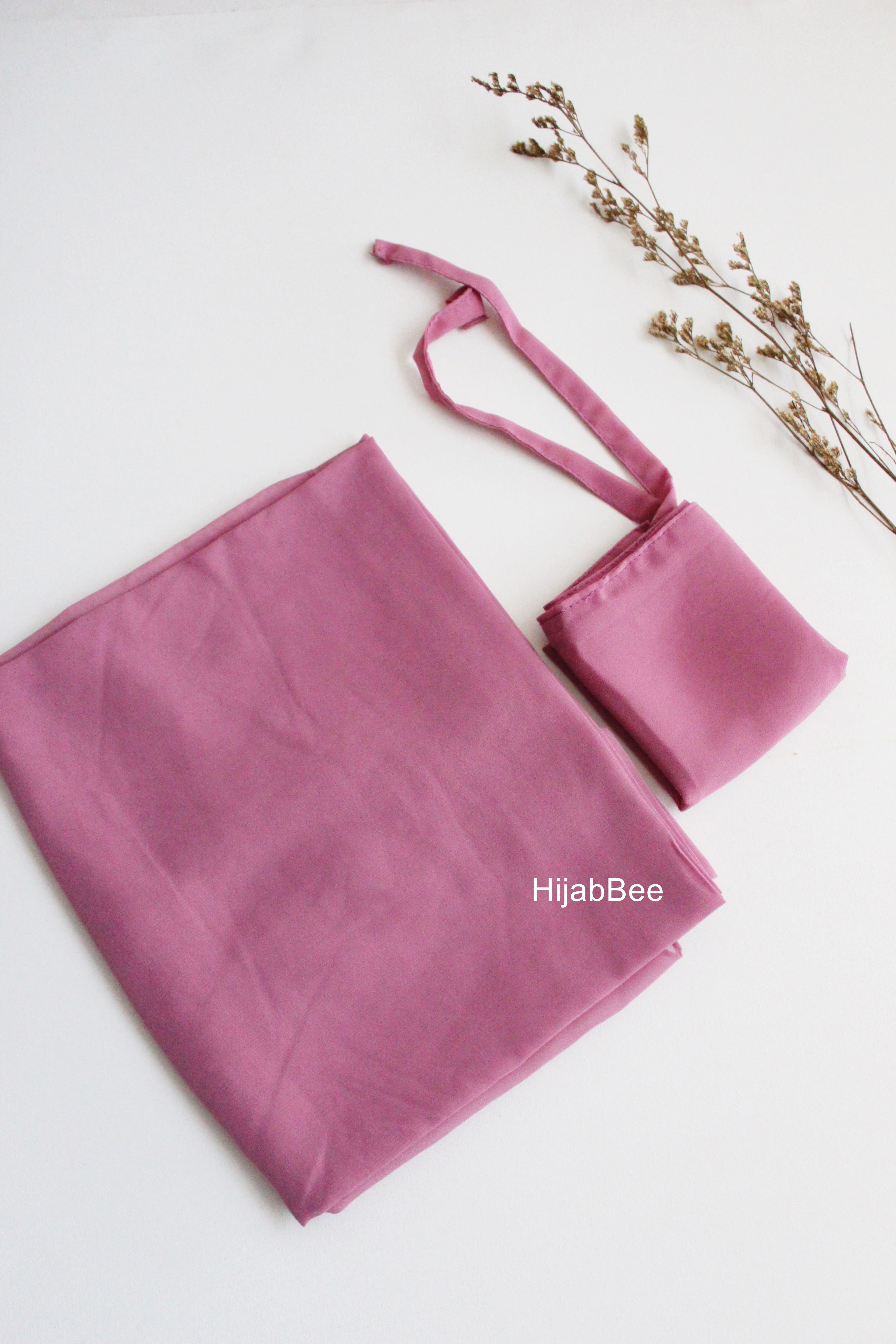 Hijab + Niqab set - Lilac – HijabBee.pk